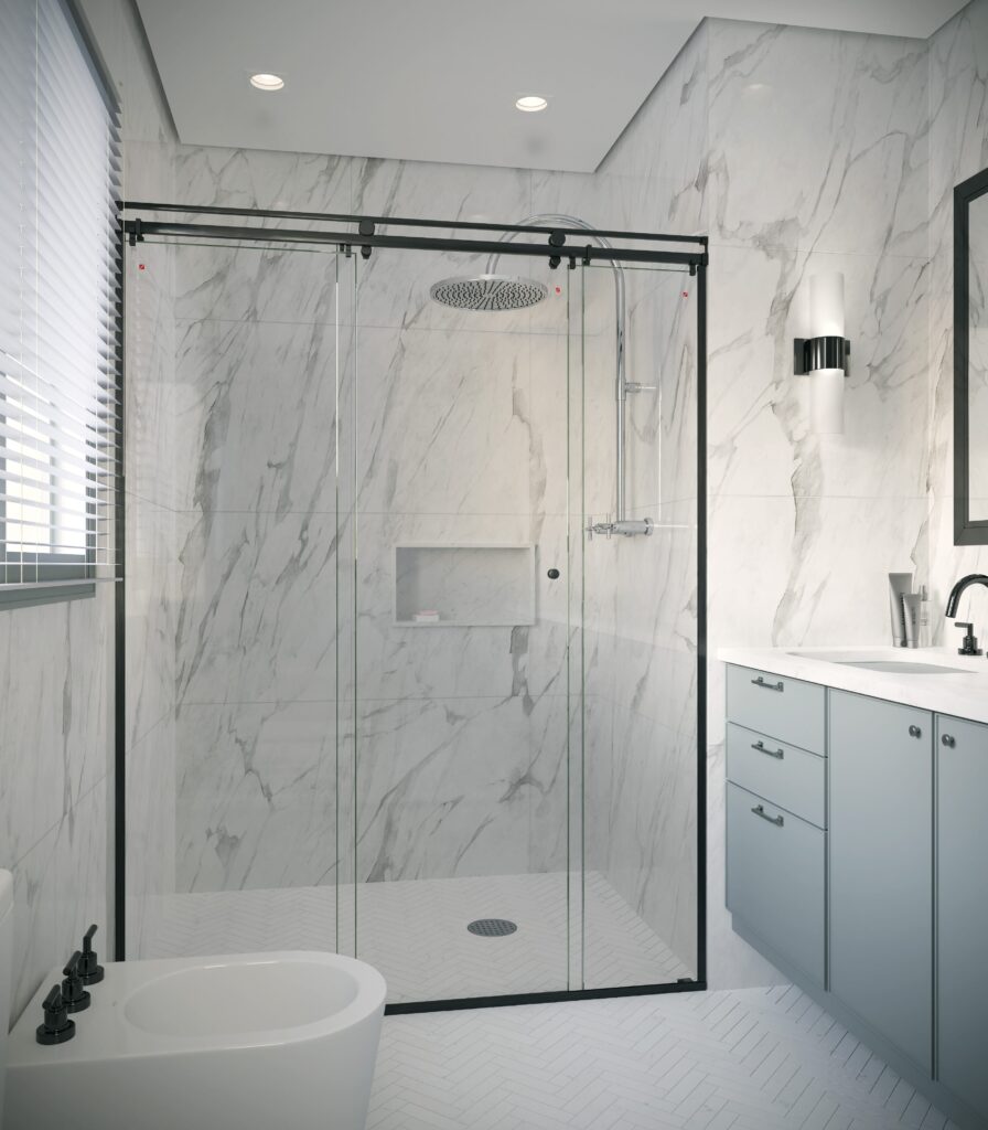 Conheça os boxes Blindex Chromus Flex e Dual Door - Roaplas